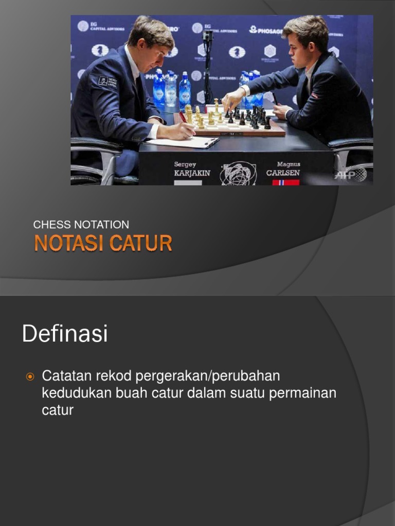 Panduan Notasi Catur Lengkap | PDF