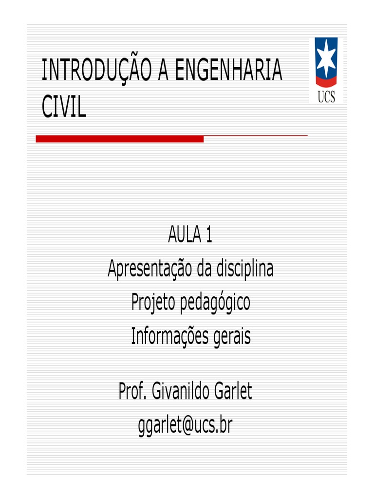 Introdução A Engenharia Civil Pdf Engenharia Civil Engenharia