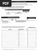 Cashflow Game Financial Statement Guide | PDF | Debits And Credits ...