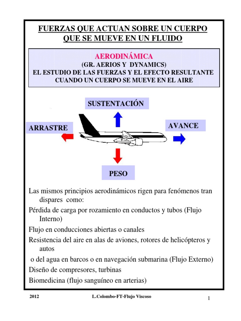 UT 5 Flujo Viscoso | PDF | Avión | Capa límite