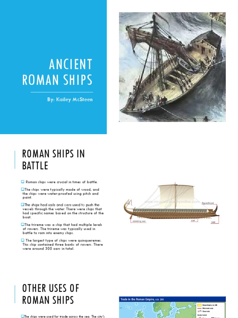 Roman Ships | PDF | Ships | Boats
