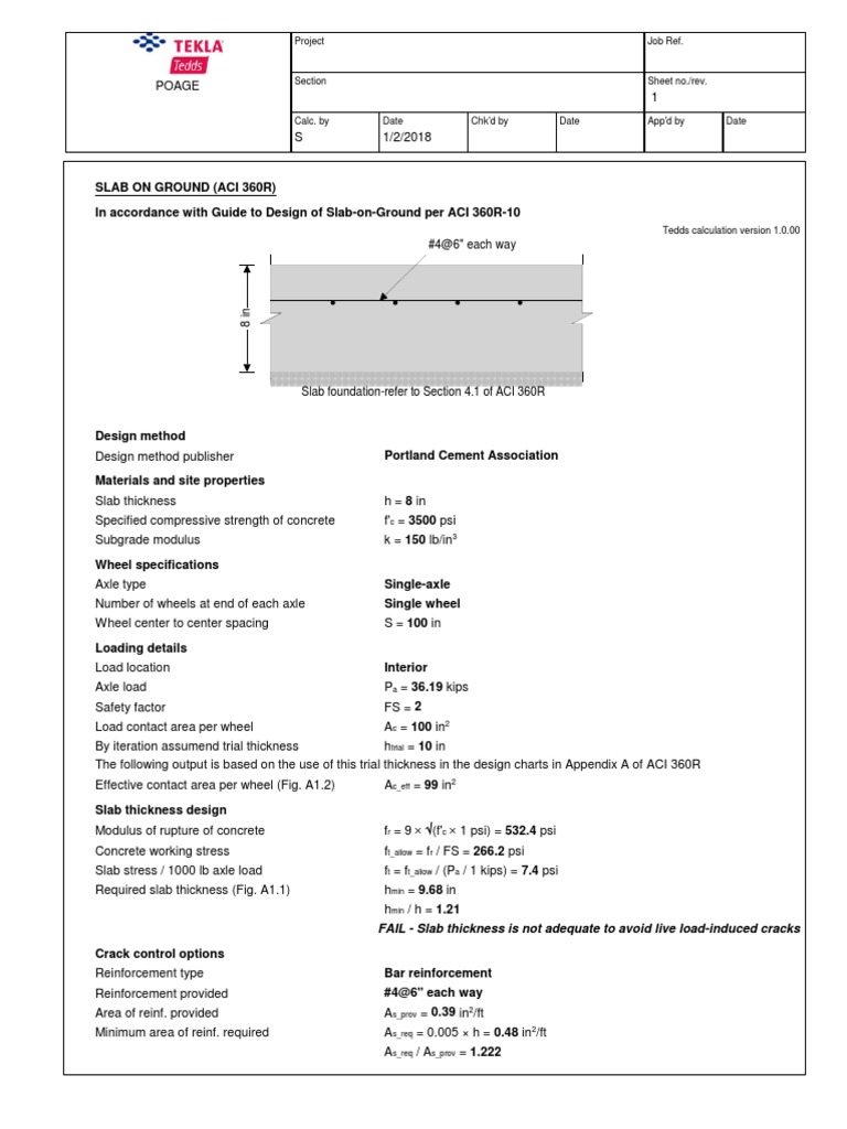 Slab On Ground (ACI360R) | PDF | Strength Of Materials | Concrete