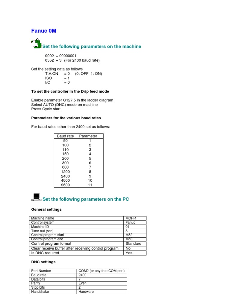 Fanuc 0m | PDF | Computer Engineering | Information And Communications ...