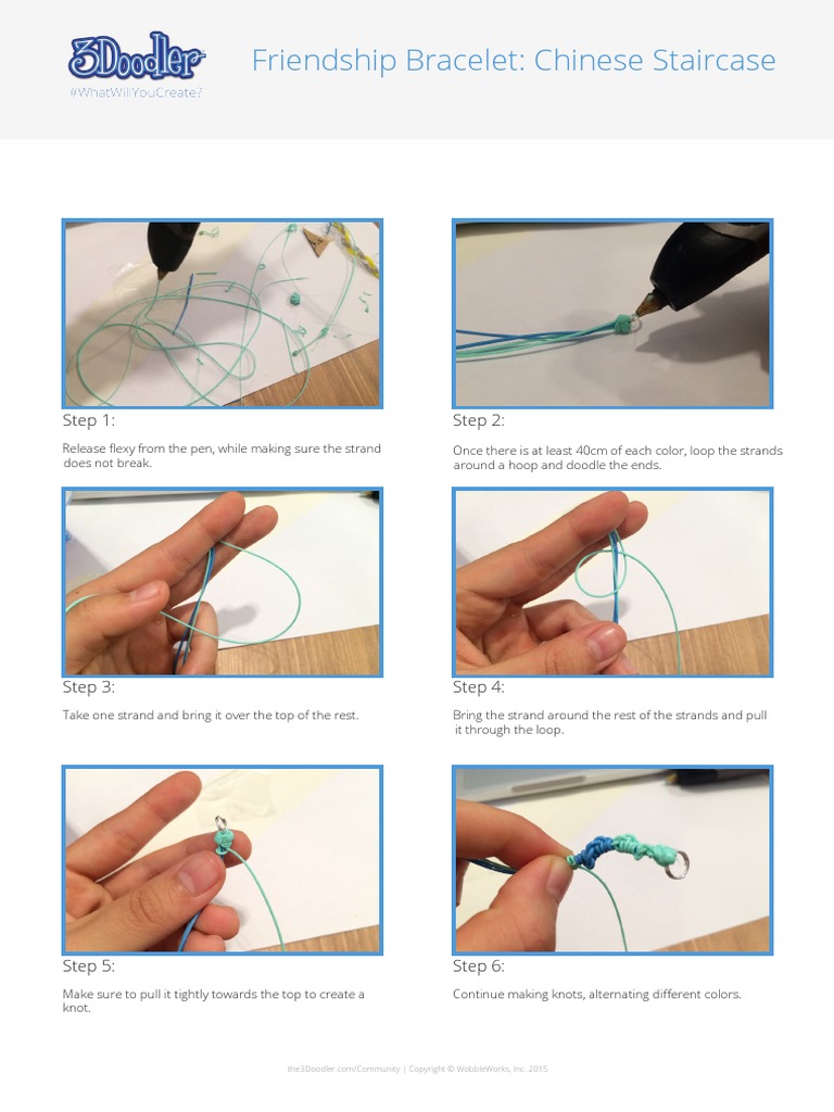 Friendship Bracelet Stencil2 | PDF | Ropework | Softlines (Retail)