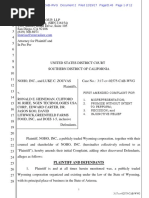 California - Superior Court Complaint - Example Format | PDF | Class ...