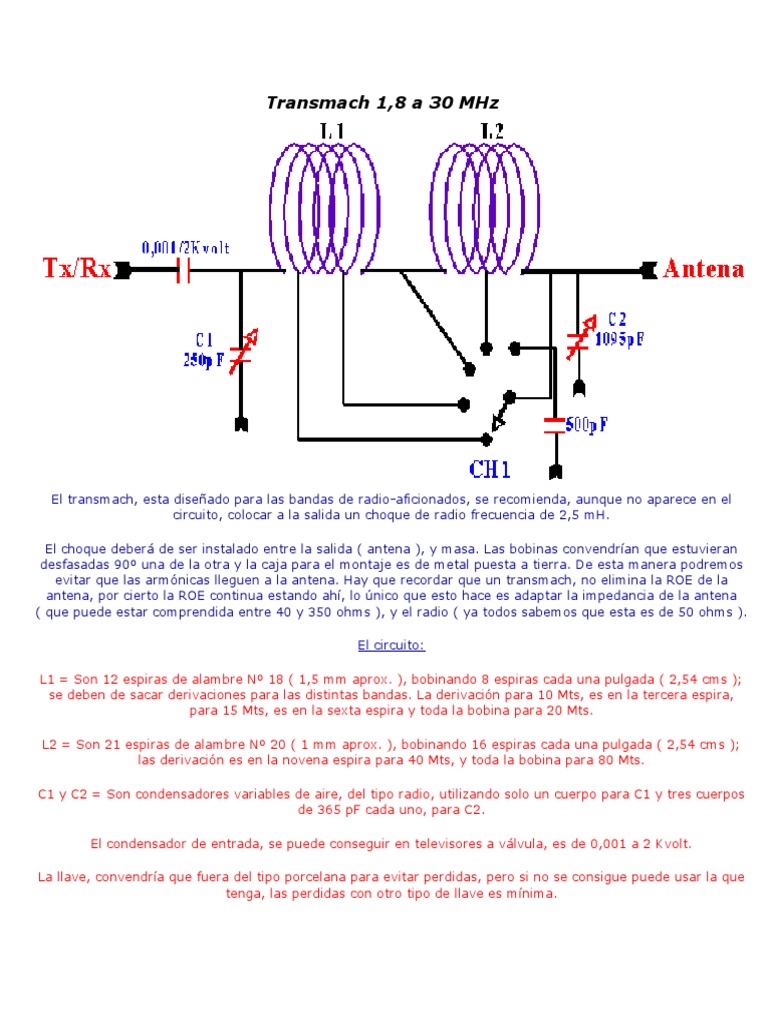 Transmach 1,8 - 30MHz | PDF | Ciencia y matemáticas