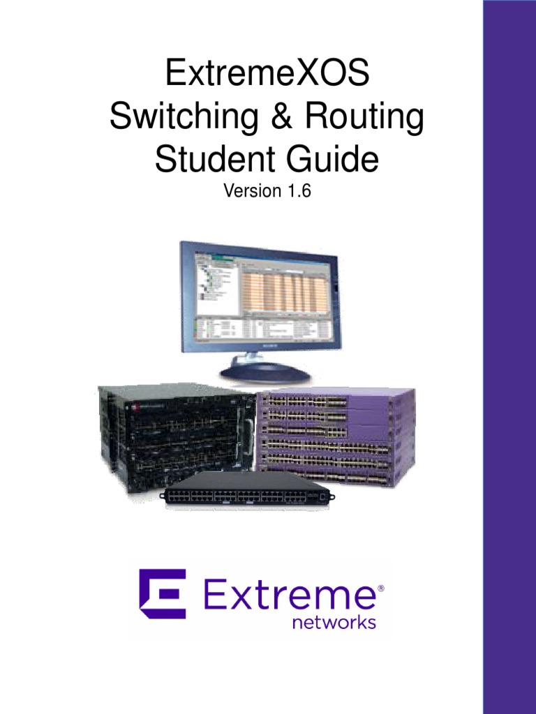 ExtremeXOS - Switching&Routing | PDF | Radius | Command Line Interface