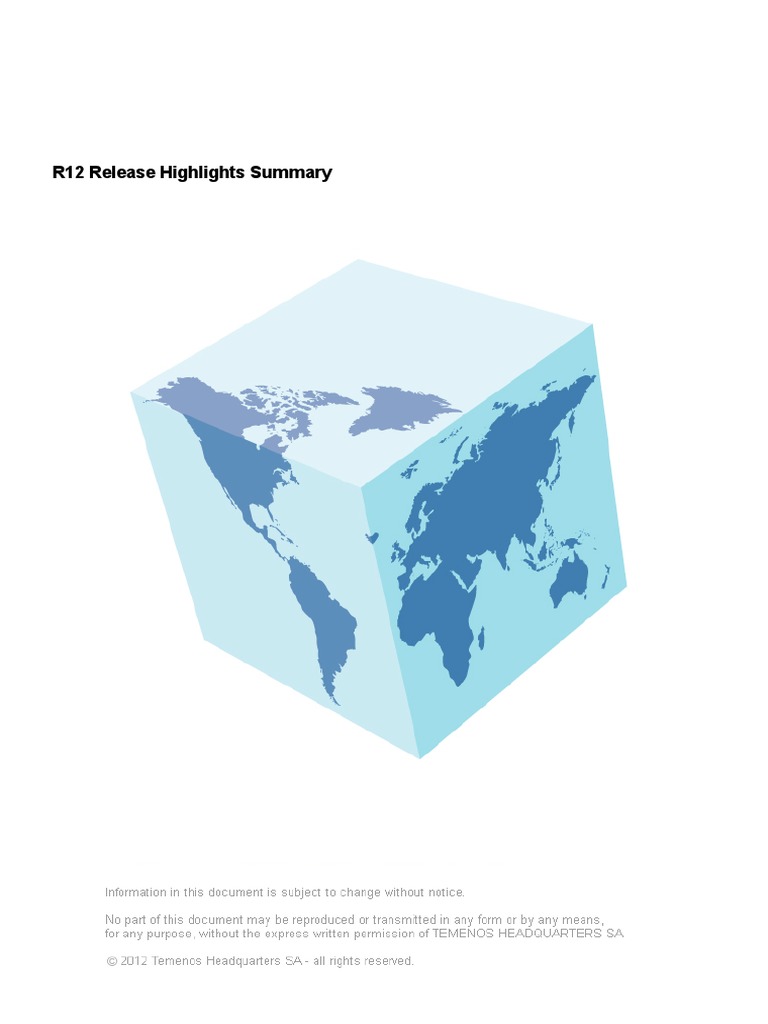 R12 Functional Highlights | PDF | Syndicated Loan | Margin (Finance)