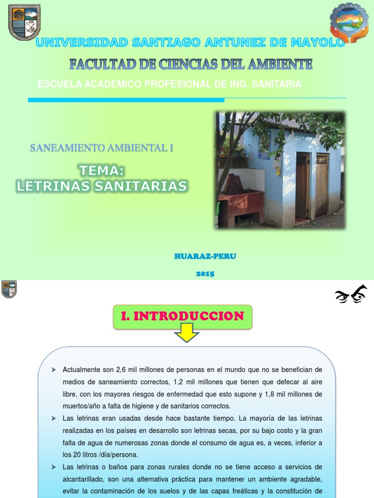 Tipos y Beneficios de Letrinas Sanitarias | PDF | Letrina | Saneamiento
