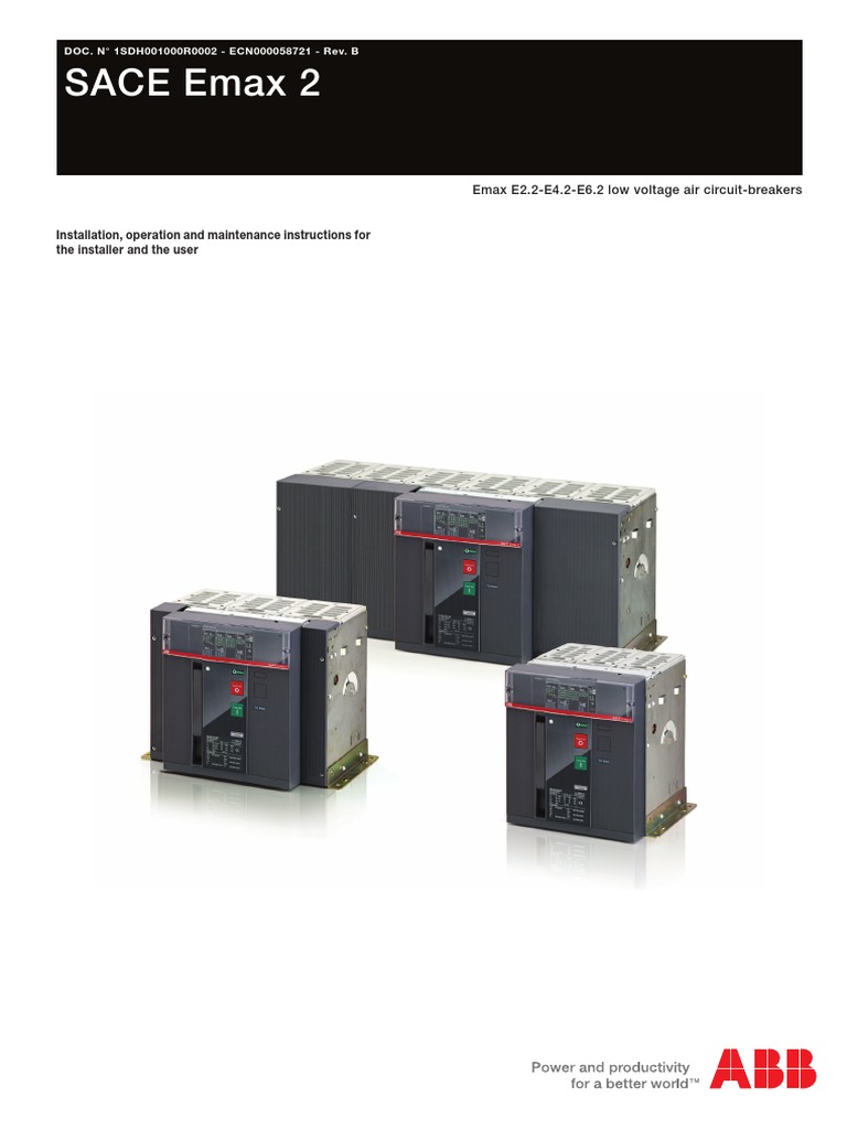 Abb Emax-E2 | Download Free PDF | Electrical Engineering | Electricity