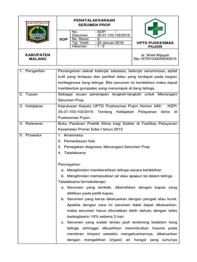 SERUMEN PROP A | PDF