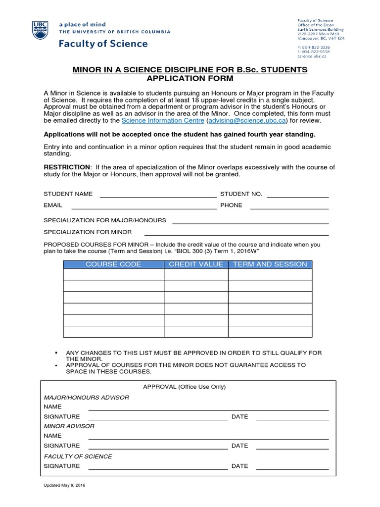 Minor Application PDF | PDF