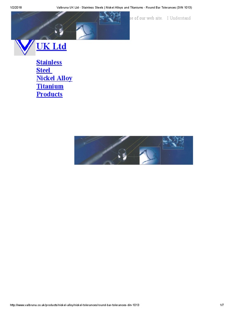 Valbruna UK LTD - Stainless Steels - Nickel Alloys and Titaniums ...