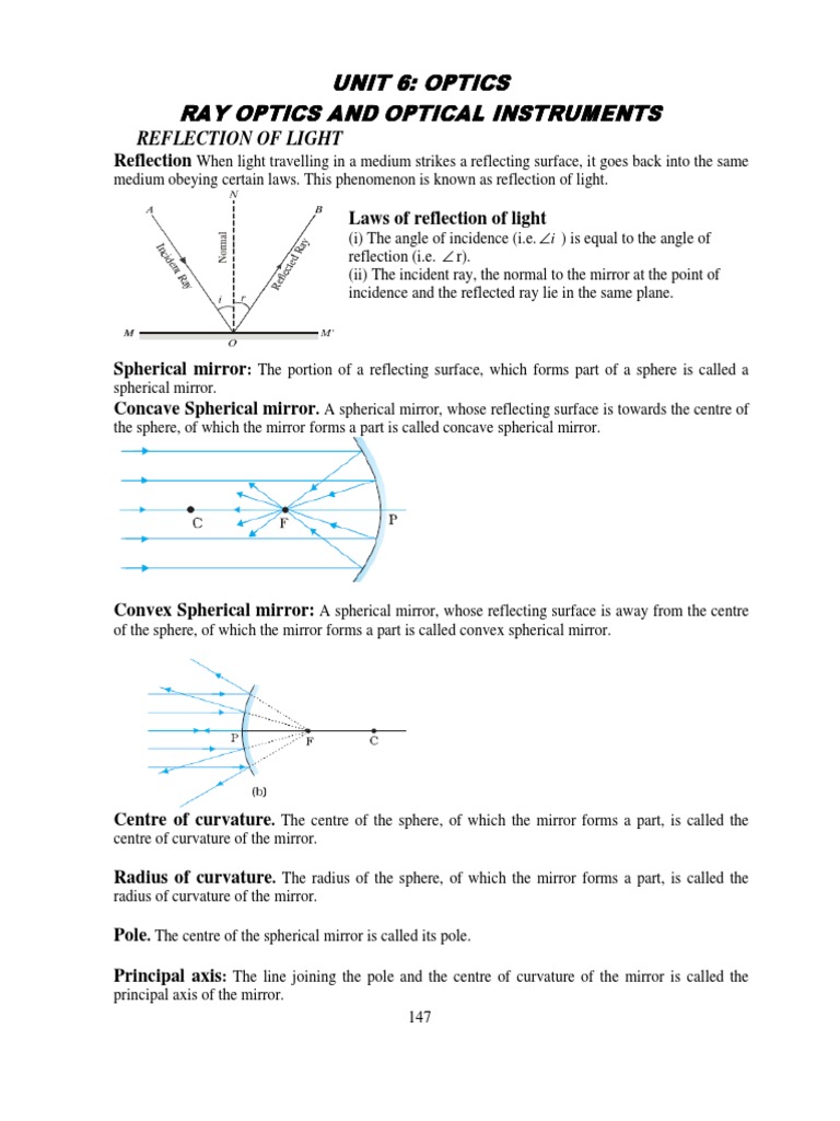 Understanding Reflection and Refraction: A Comprehensive Look at Ray ...