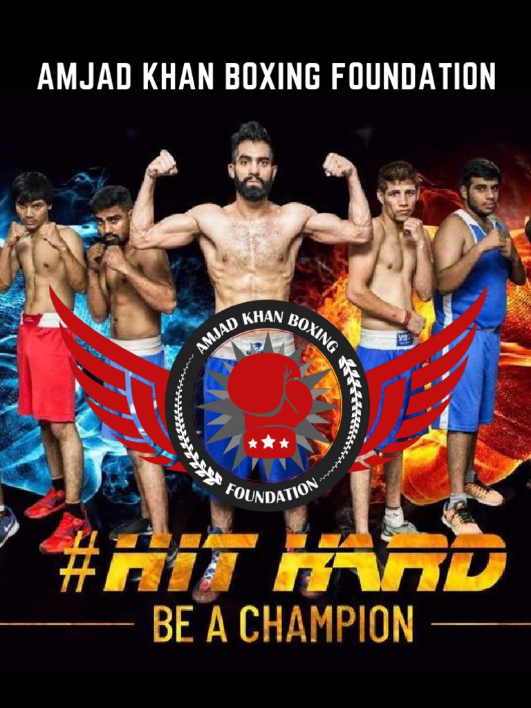 Brochure - Amjad Khan Boxing Foundation | PDF | Mixed Martial Arts | Leisure