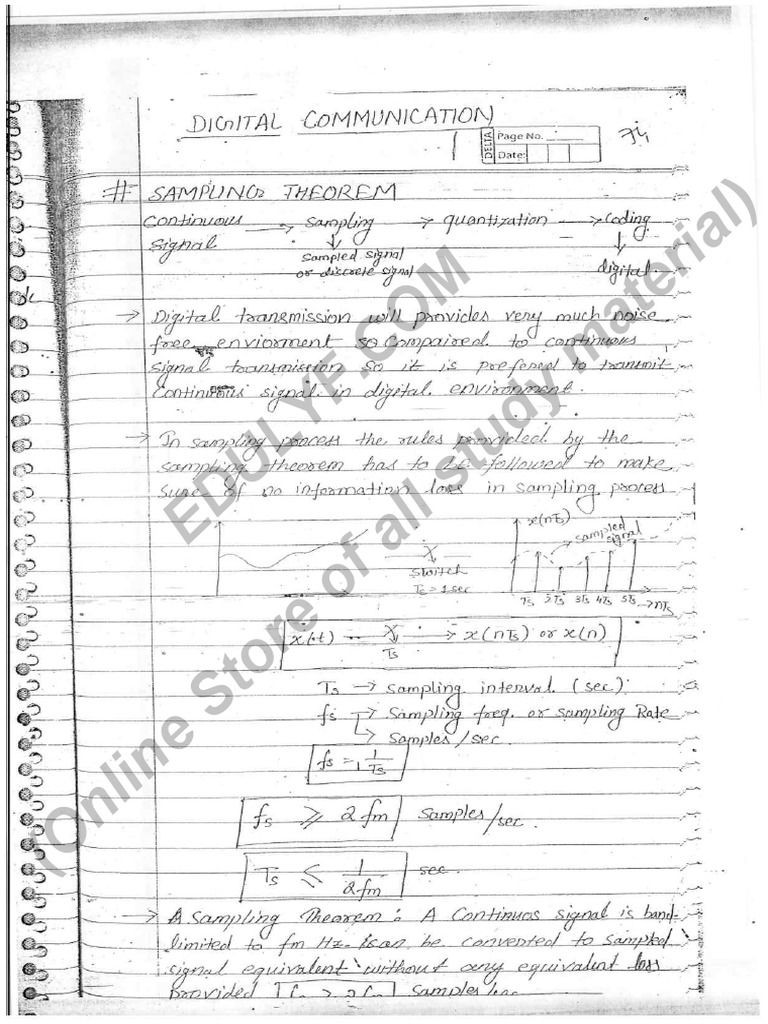 Study Material PDF