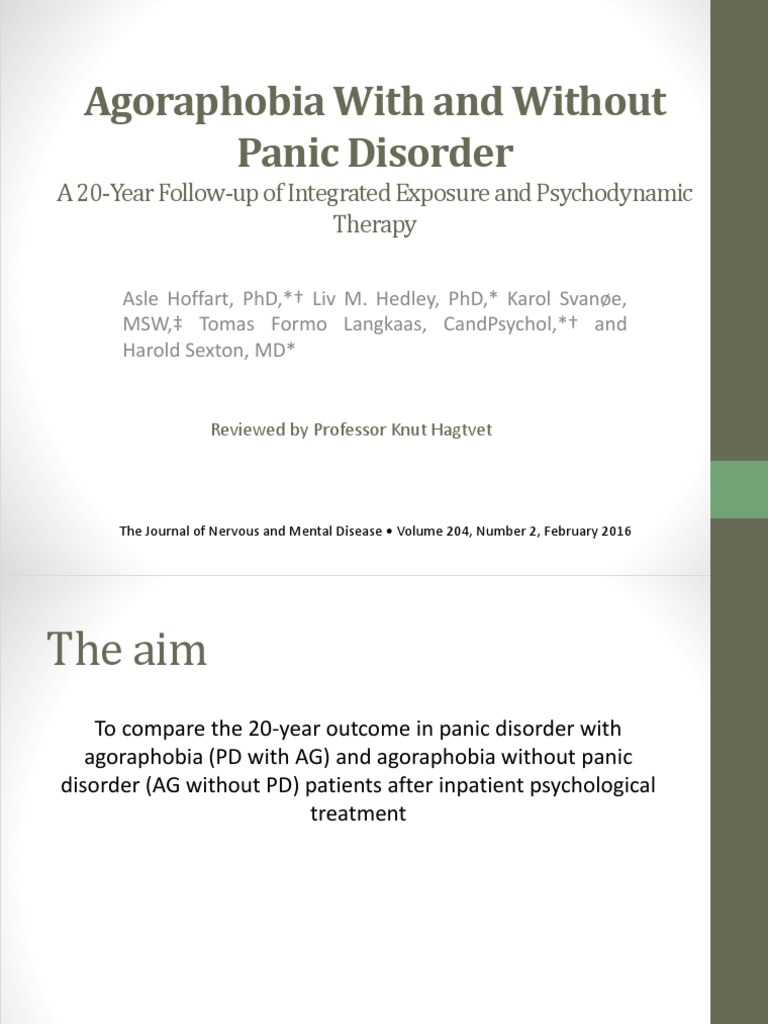 Agoraphobia | PDF | Agoraphobia | Panic Disorder