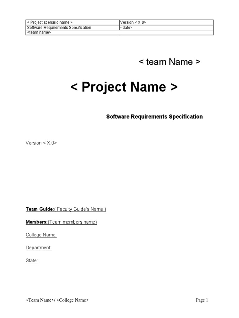 JECRC Hackathon SRS Format | PDF | Web Server | Internet & Web