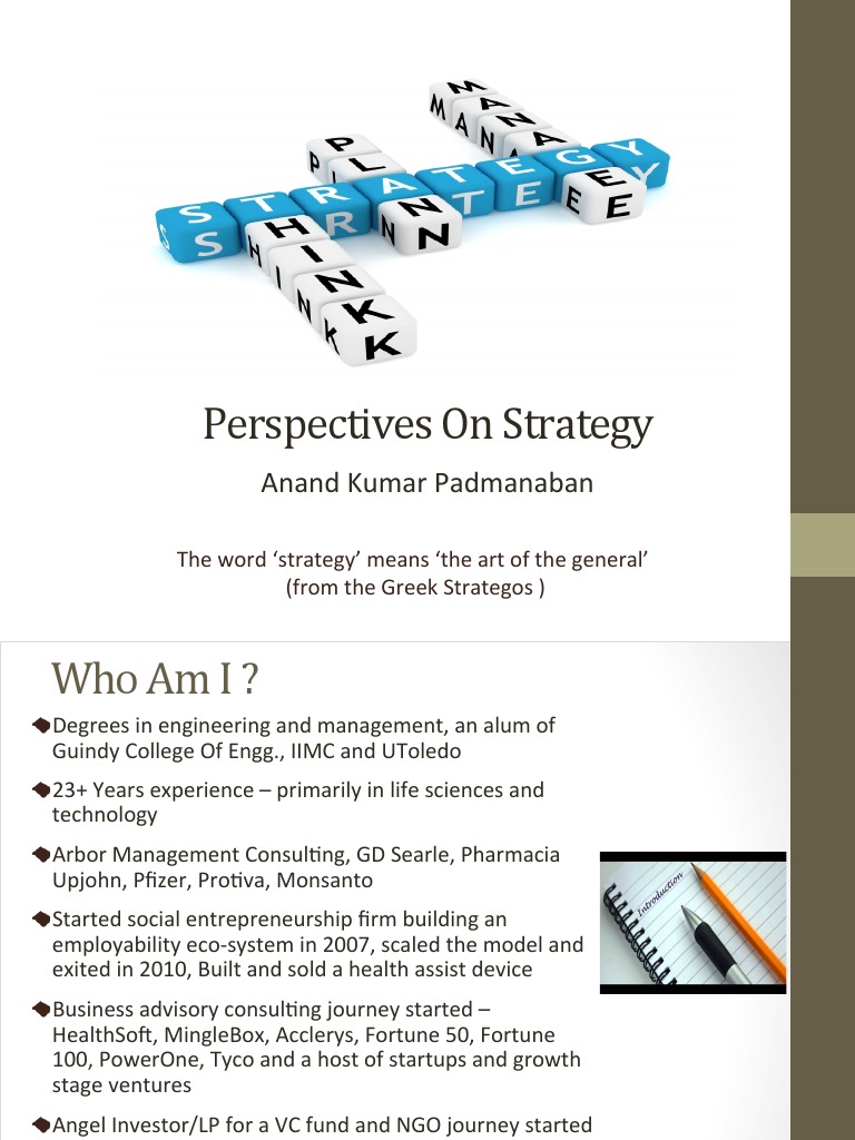 Perspectives on Strategy Consulting | PDF | Strategic Management | Sales