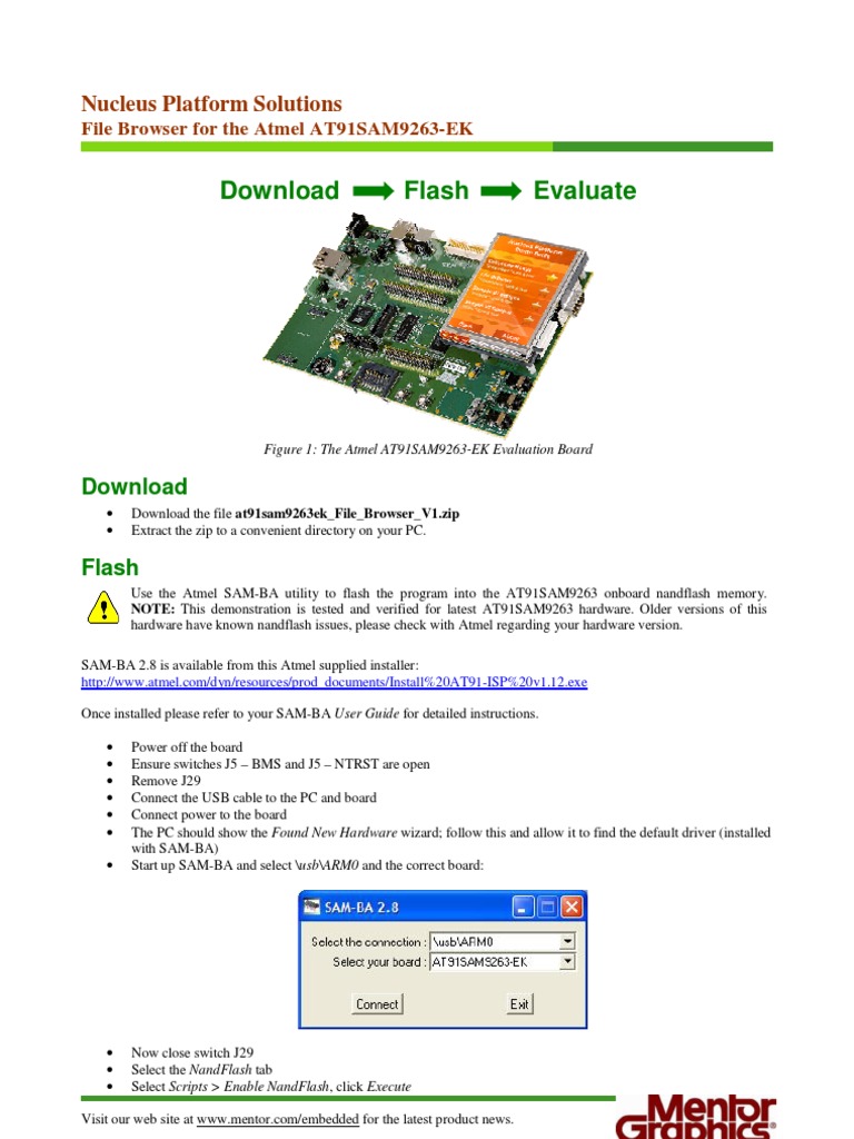At91sam9263-Ek File Browser v1 | PDF | User Interface | Application Software