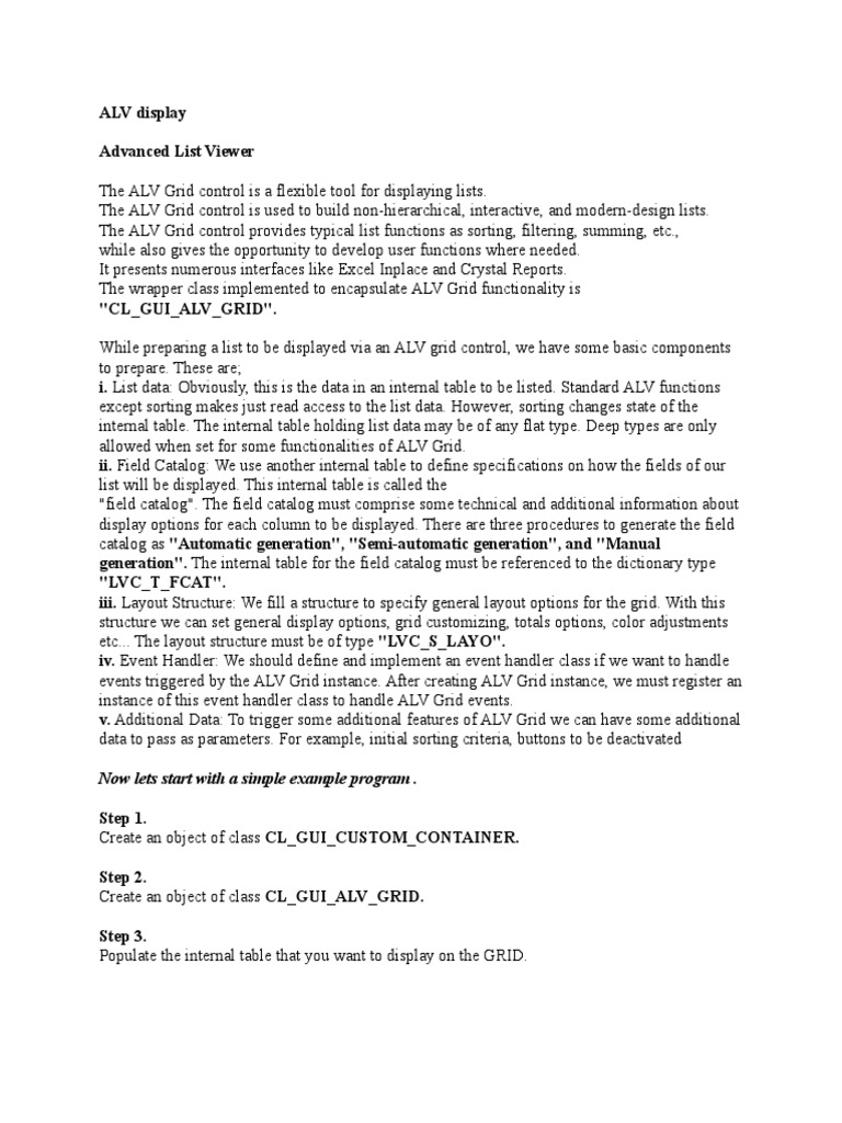 Alv Using Oop Pdf Parameter Computer Programming Information Technology Management 