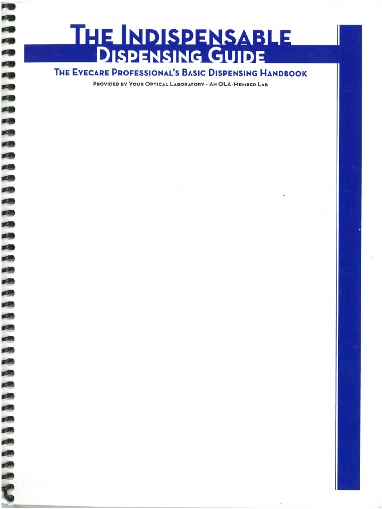 Indispensable Dispensing Guide PDF | PDF