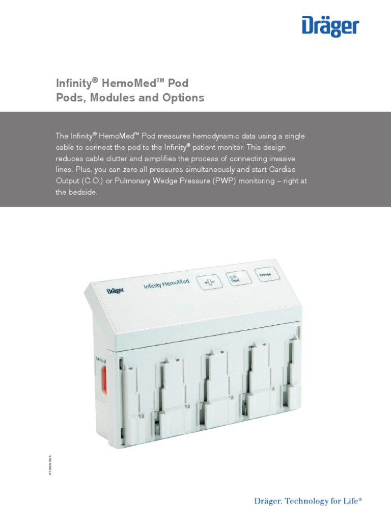 Infinity Hemomed Pod | Hemodynamics | Blood Pressure