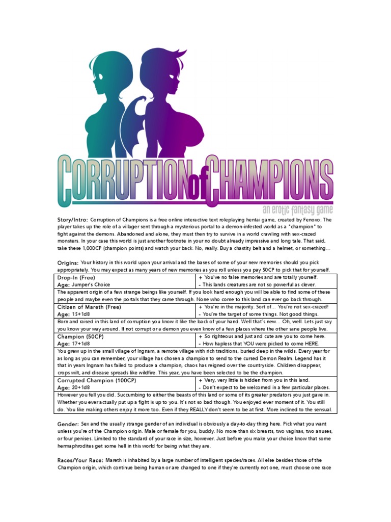 Corruption of Champions | Magic (Paranormal)