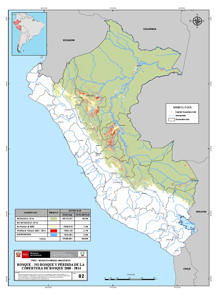 Mapa Amazonia Peru | PDF | South America | Peru