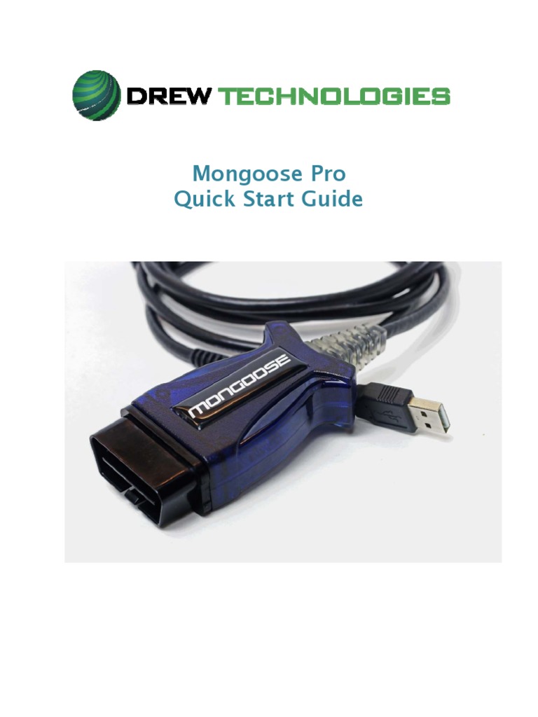 Mongoose Pro User Manual | PDF | Electrical Connector | Computing