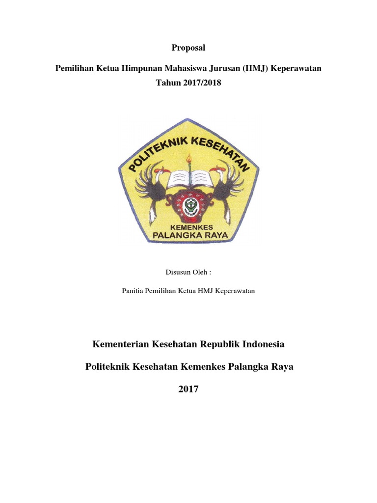 Proposal Pemilihan Ketua HMJ | PDF