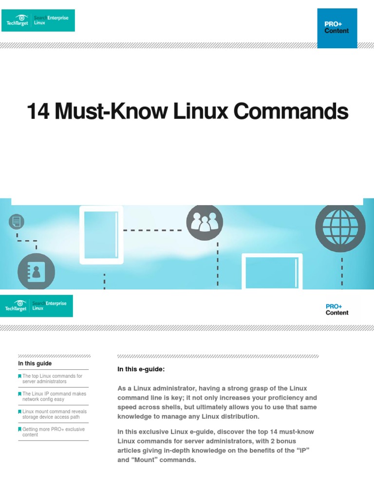 14 Must-Know Linux Commands | PDF | Ip Address | Linux