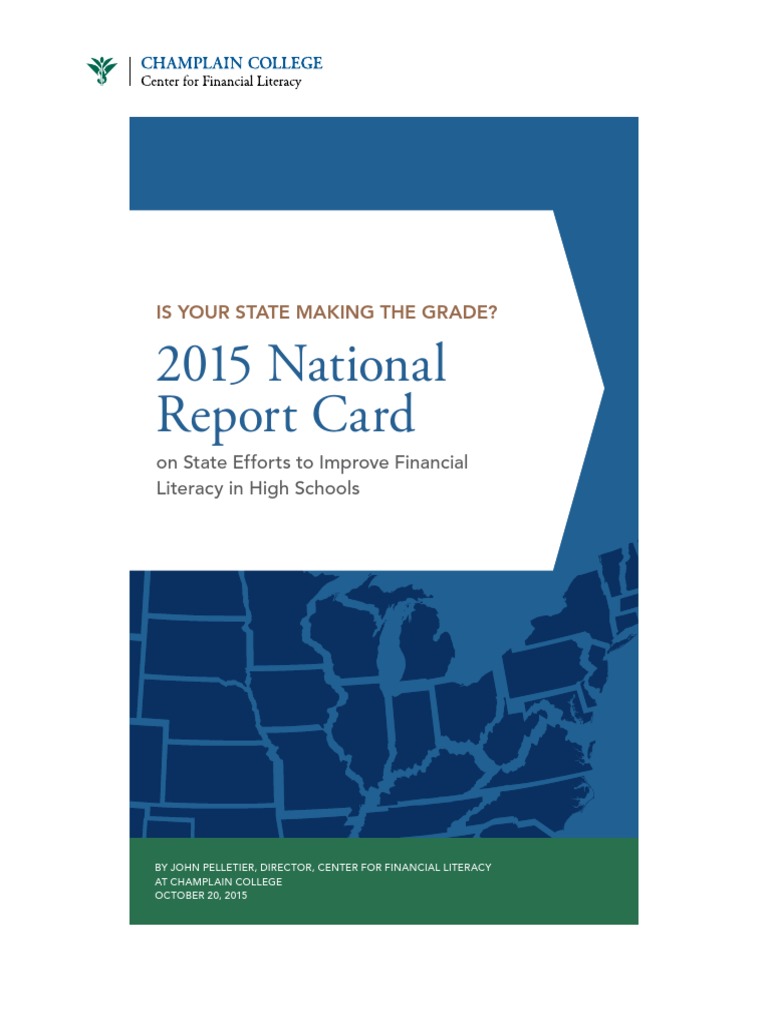 2015 National Report Card: Is Your State Making The Grade? | PDF ...