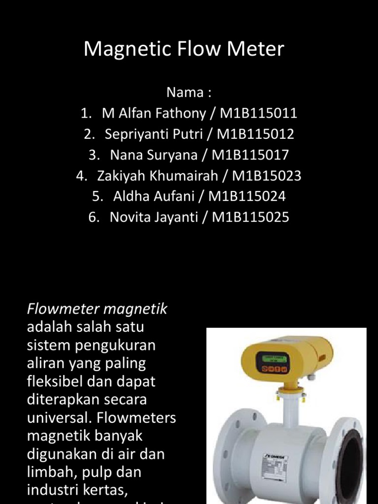 Magnetic Flow Meter | PDF