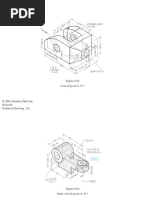 SOLIDWORKS Parts Practice Exercises | PDF | Steel | 3 D Computer Graphics