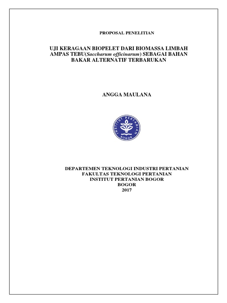 Draft Proposal Penelitian Angga | PDF