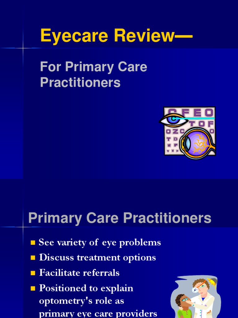 Eyecare Review - : For Primary Care Practitioners | PDF | Human Eye | Cataract