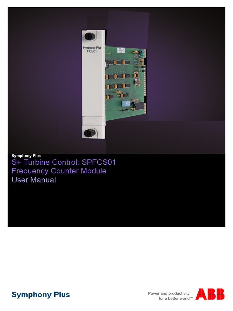 2VAA002472 - en S Turbine Control SPFCS01 Frequency Counter Module | PDF | Electronic Circuits ...