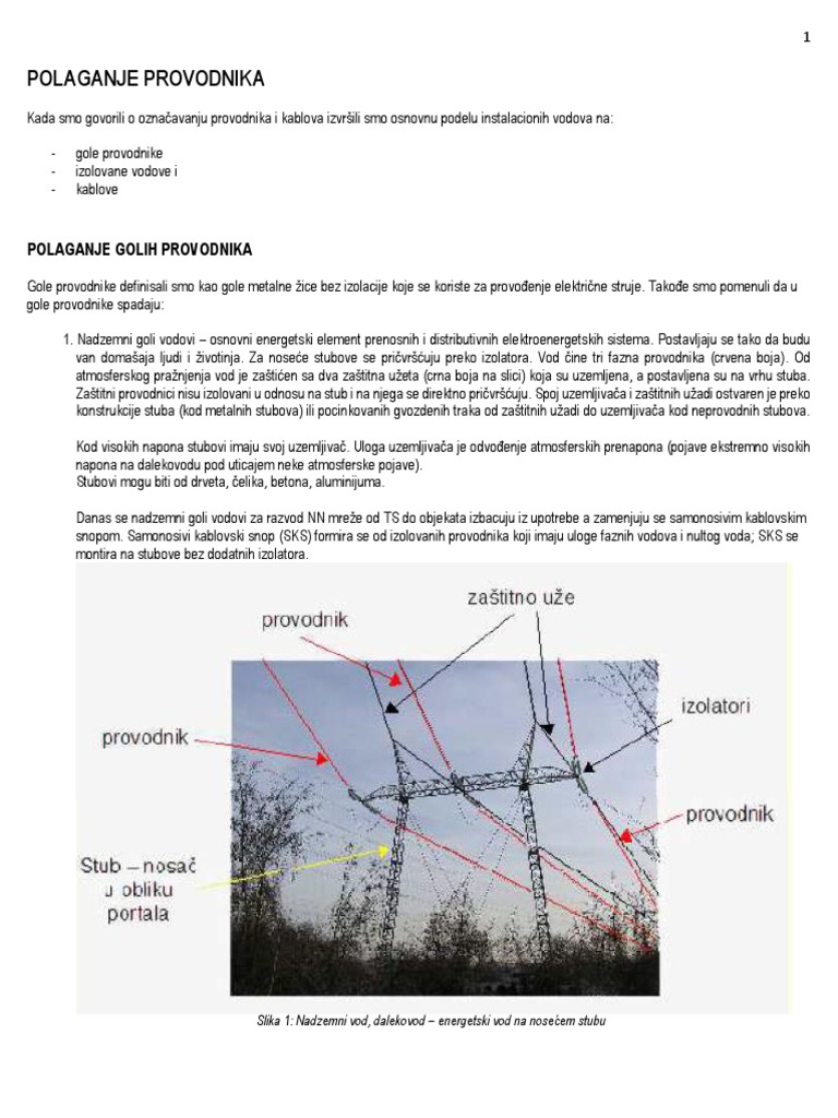 Polaganje Kablova | PDF