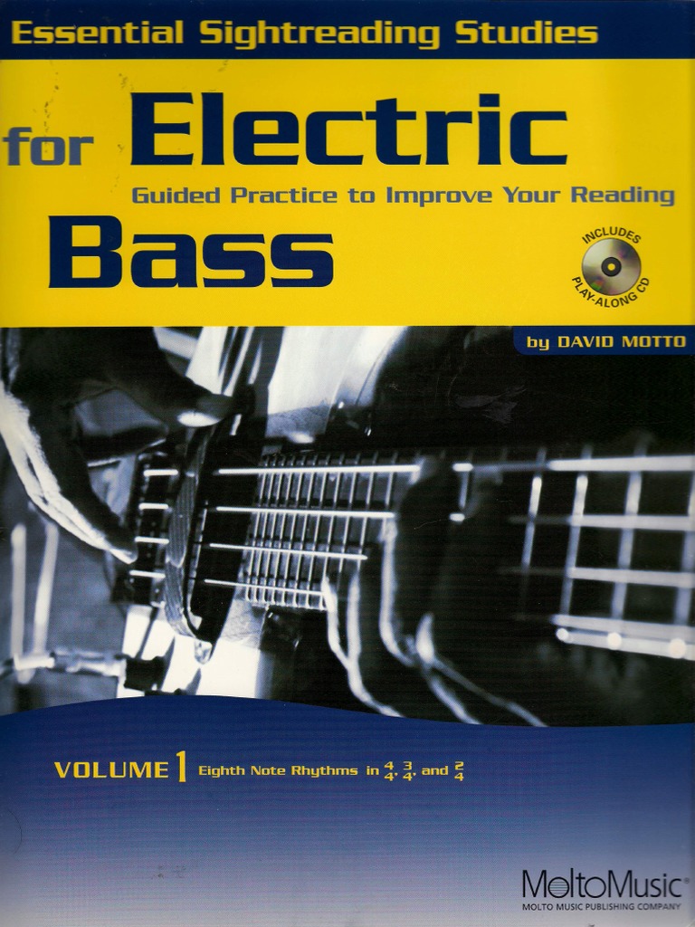 Essential Sight Reading Studies For Electric Bass 1 PDF | PDF