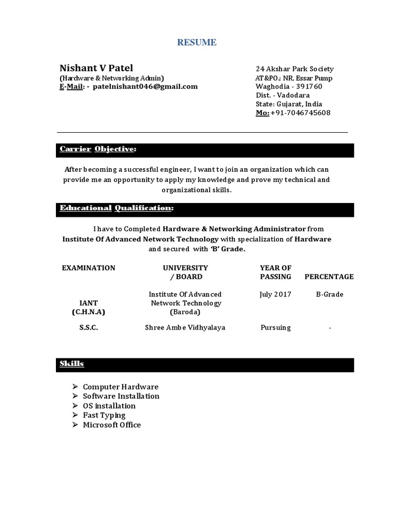 Nishant Resume | PDF