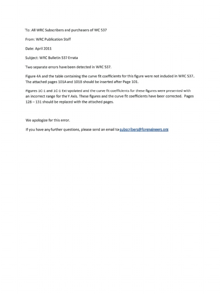 WRC 537 Errata PDF | PDF | Teaching Mathematics