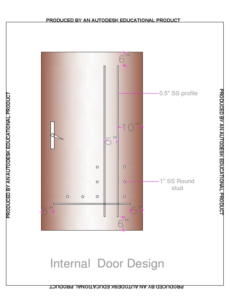 Internal Door Design | PDF
