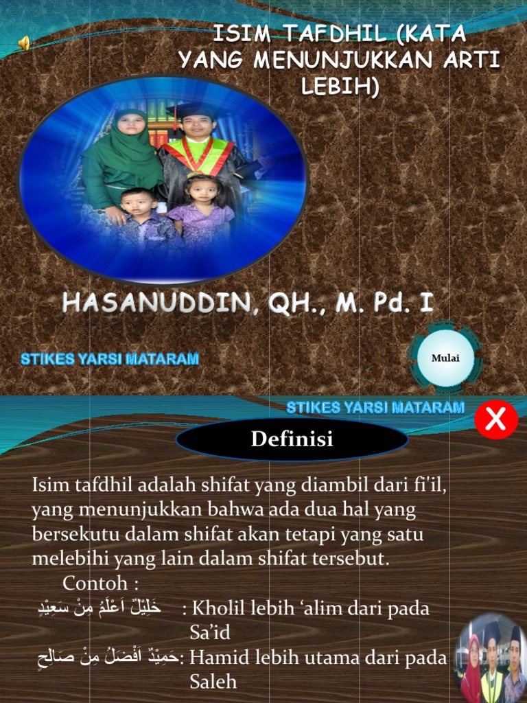 Isim Tafdhil | PDF
