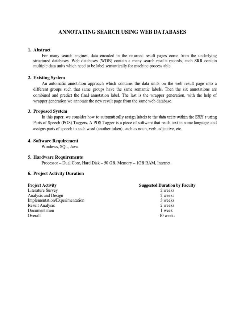 Abstract Seminar Report | PDF