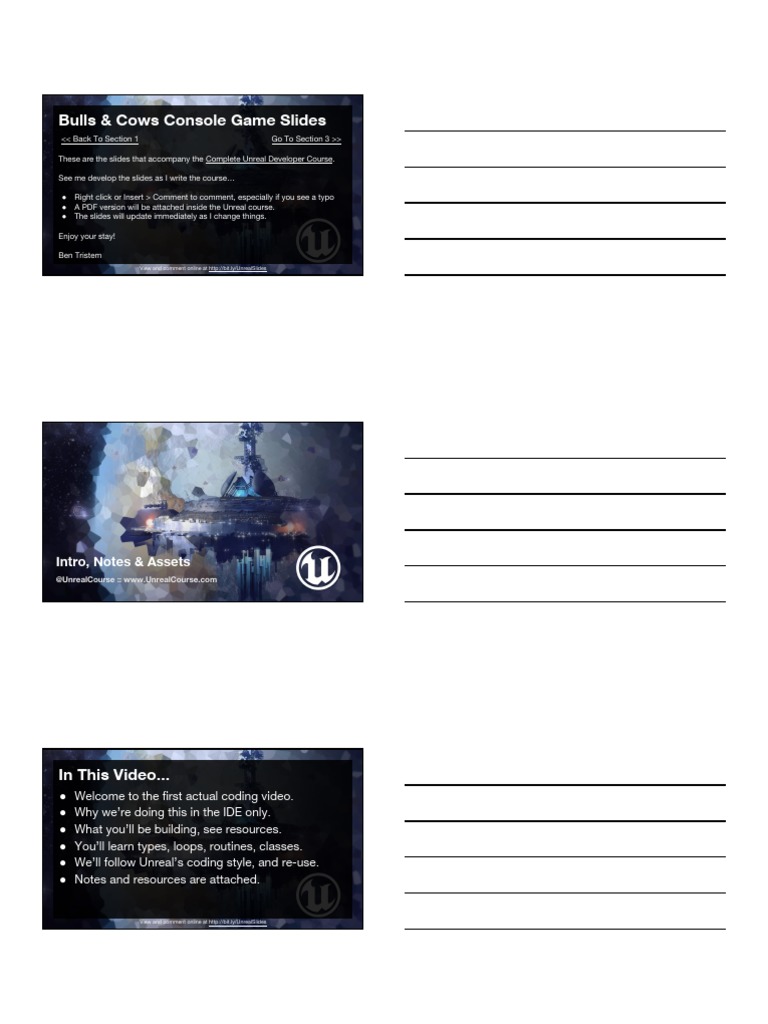 Unreal Engine 4 Tutorial Pdf Constructor Object Oriented Programming Programming