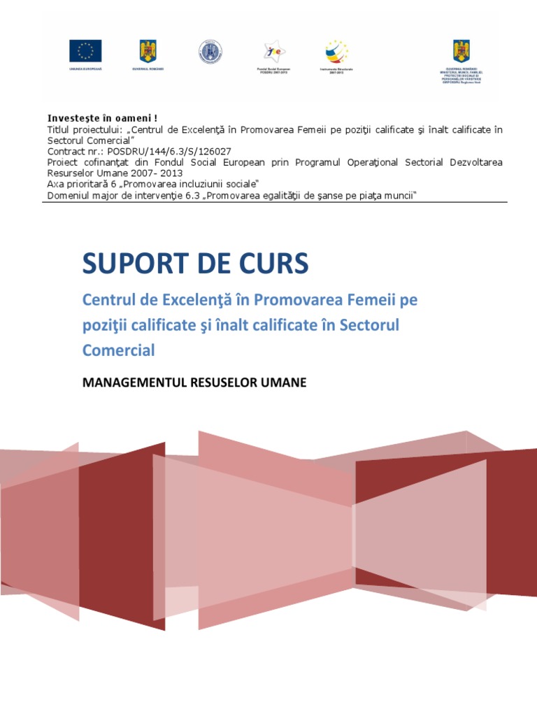 Suport de Curs, MRU | PDF