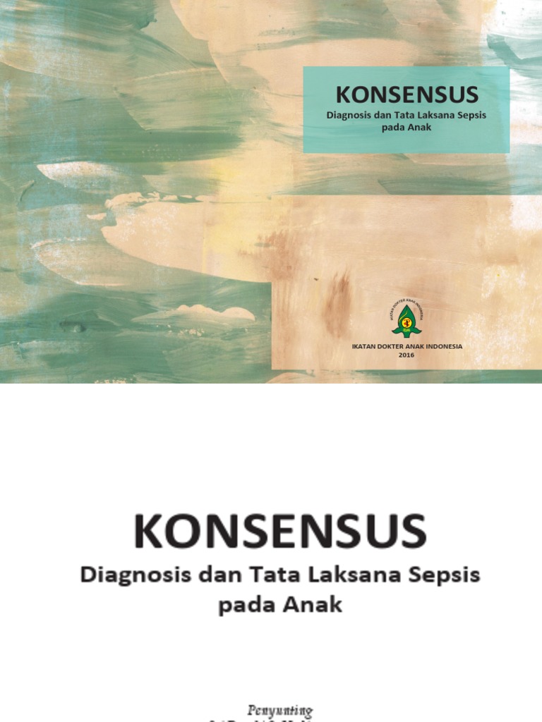 Buku Konsensus Sepsis | PDF | Sains & Matematika