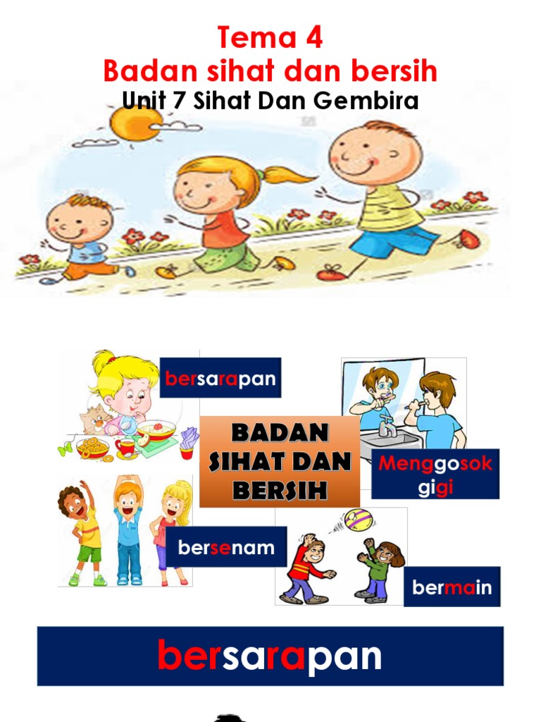 Poster Aktiviti Bersenam Kartun | PDF