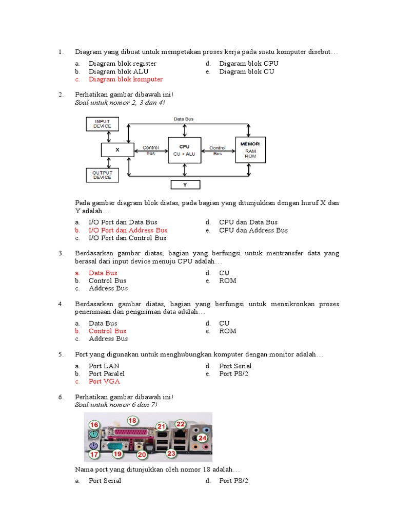 Soal Uas Genap Siskom | PDF
